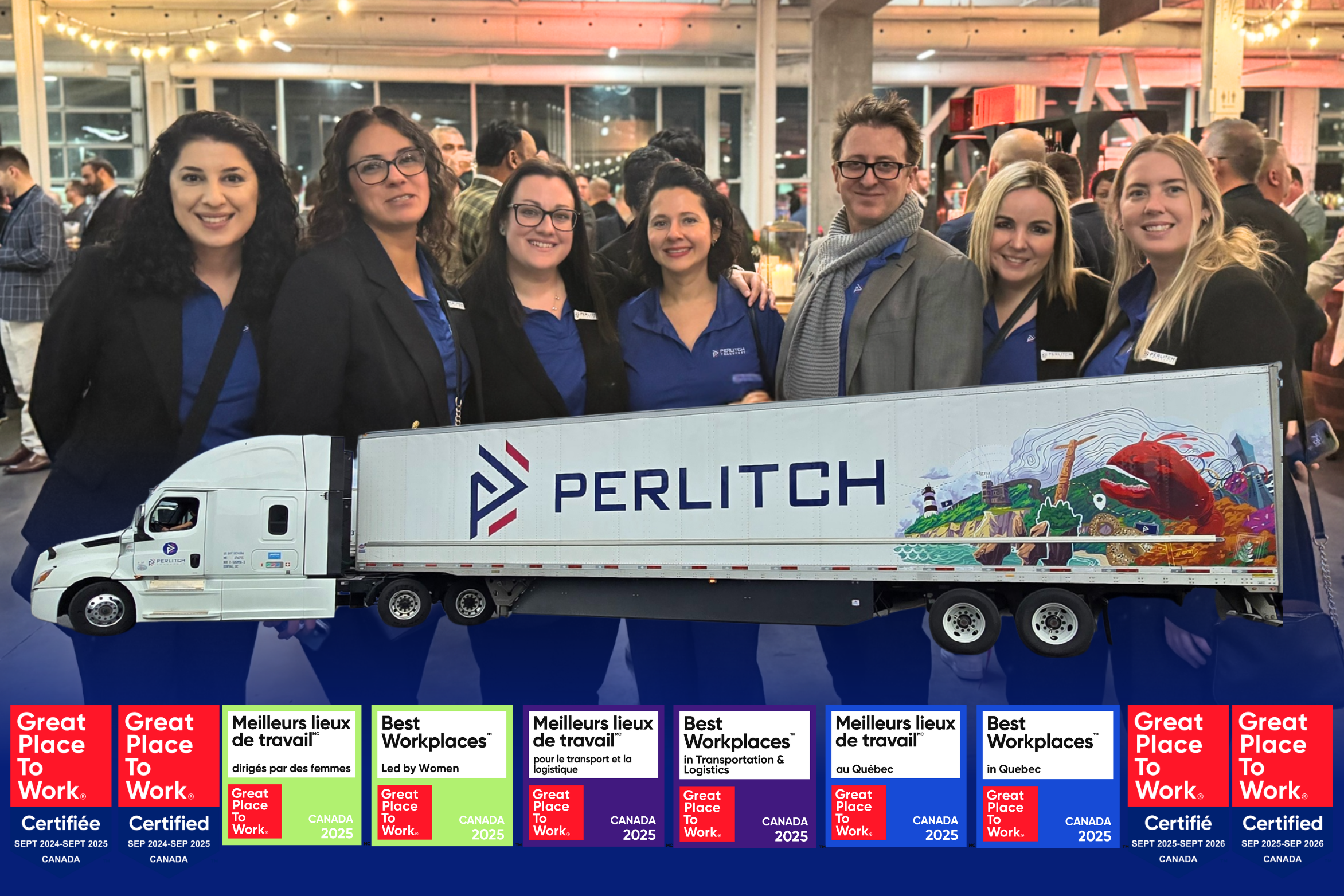 Perlitch Transport | Earns Multiple Great Place to Work Awards in 2025